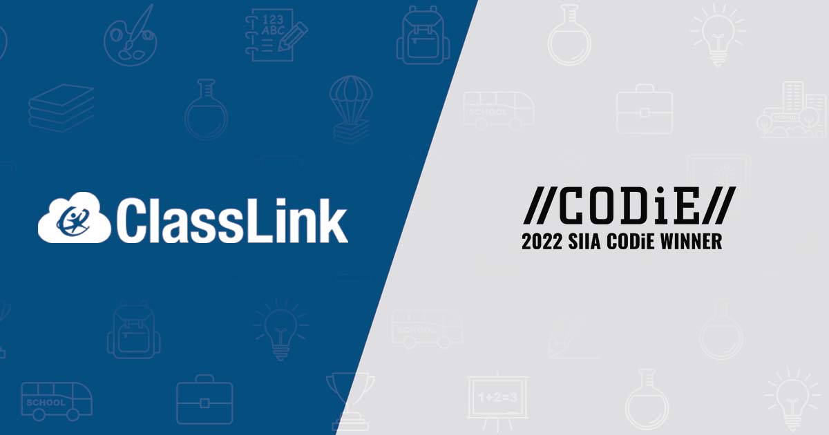 ClassLink News | ClassLink Receives 2022 SIIA CODiE Award for Best Administrative Solution
